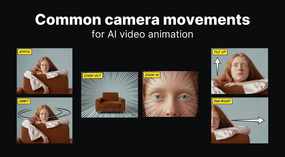 12 Essential Camera Movements for AI Video | LetsEnhance Examples & Prompts