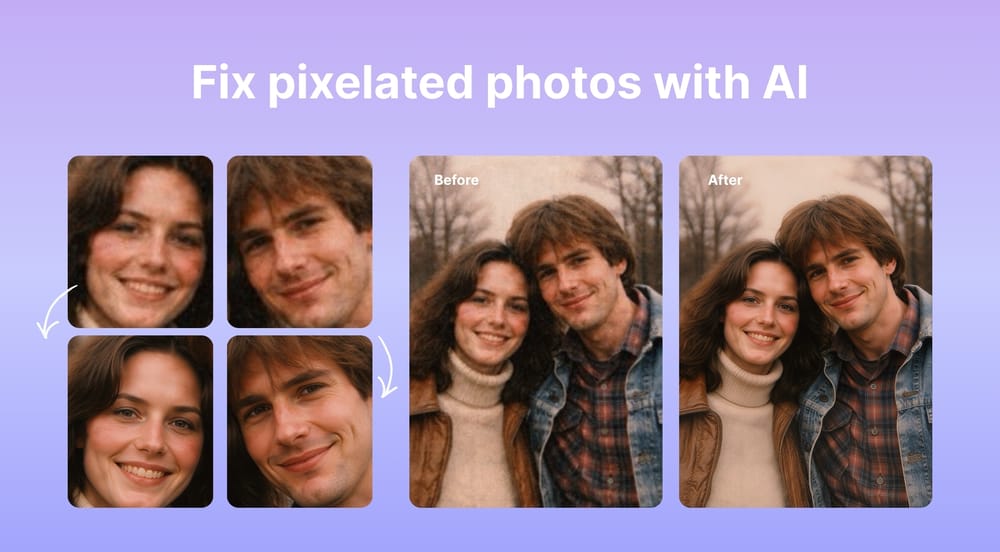 Best tools to depixelate images with AI (online, desktop, mobile)