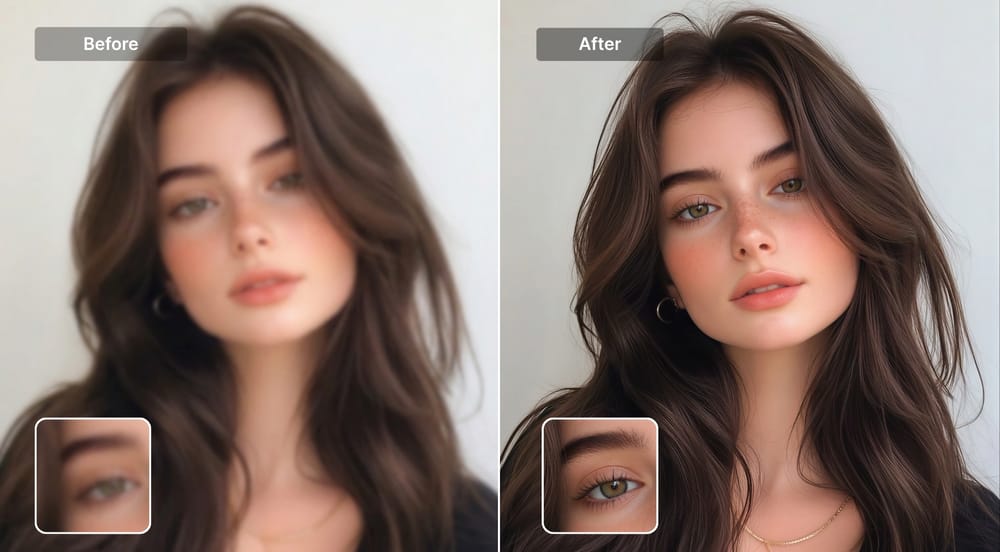 How to make blurry image clear and sharp (2026): LetsEnhance