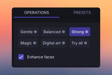 AI Face Enhancer to Sharpen & Upscale Portraits | LetsEnhance
