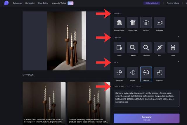 AI Image to Video Generator: Create Cinematic Video | LetsEnhance