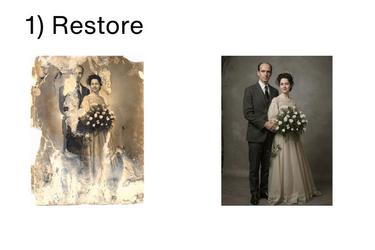 Restore Old Photos & Colorize with AI | LetsEnhance