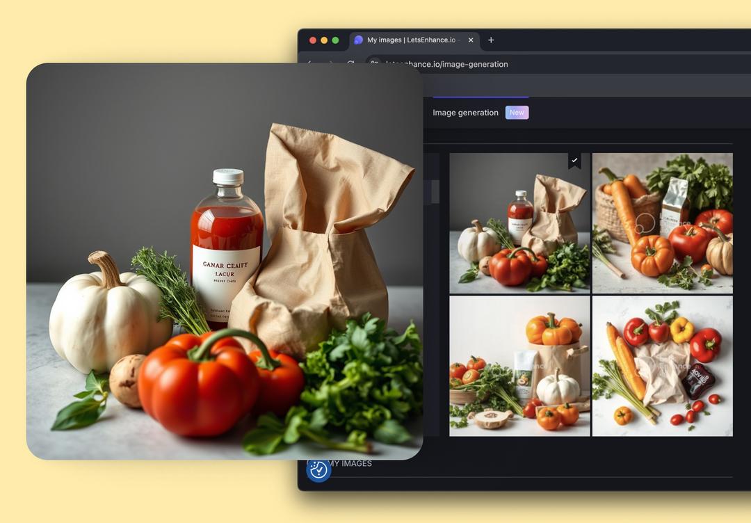 Online AI Image Generator: Start Free | LetsEnhance