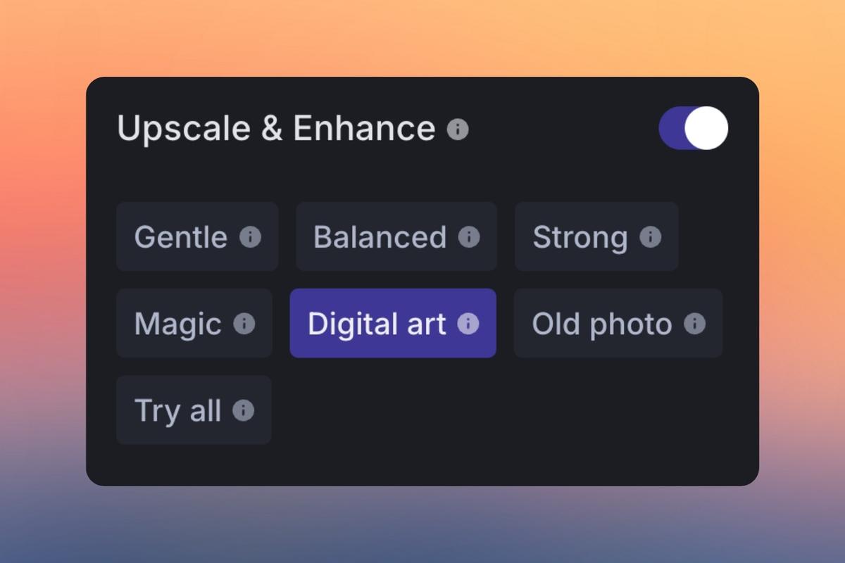 AI Art Upscaler for Midjourney, Google AI & GPT | LetsEnhance