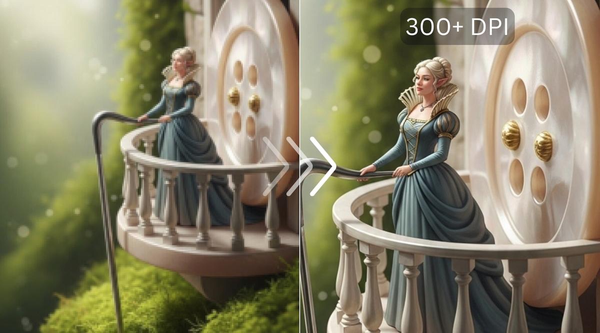 AI Art Upscaler for Midjourney, Google AI & GPT | LetsEnhance