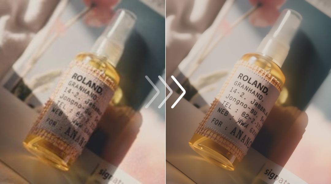 AI Text Enhancer to Unblur & Sharpen Text | LetsEnhance